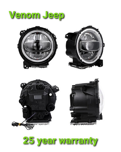 Venom 9 Inch Factory LED look - JL/JT - 30 YEAR WARRANTY | Venom Jeep