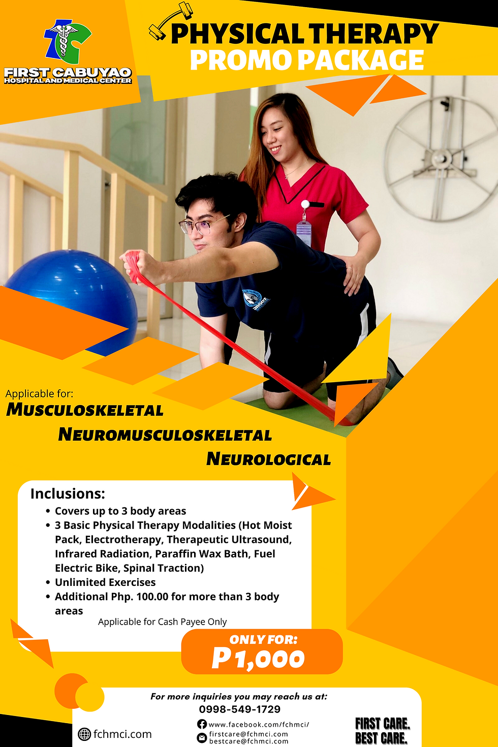 Promos & Packages | First Cabuyao