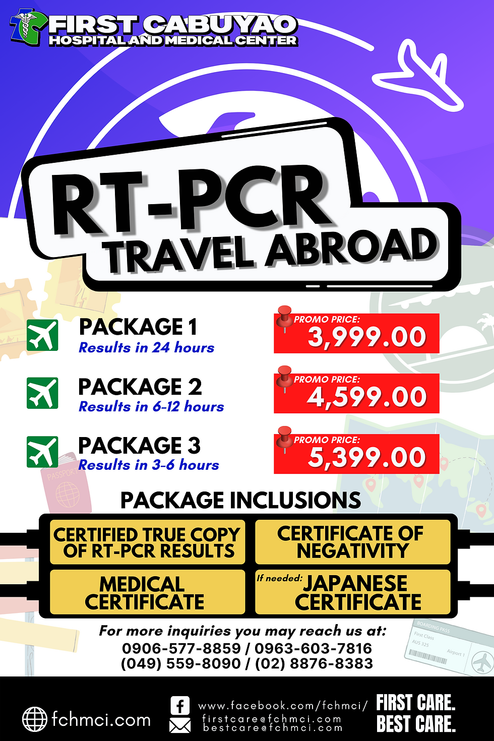 Promos & Packages | First Cabuyao