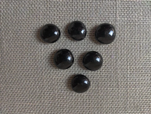 Strong Black Glass Magnets, Home Office Magnets, Refrigerator Magnets ...