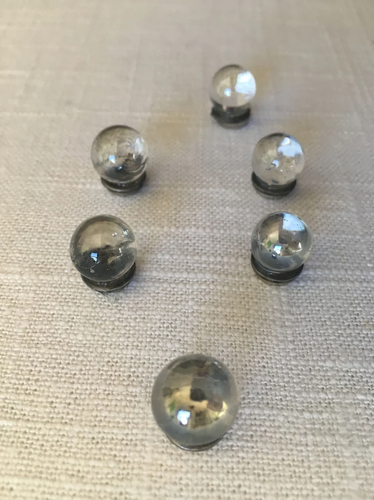 Round Clear Glass Magnet, Magnetic Board Magnets, Clear Glass Marble ...