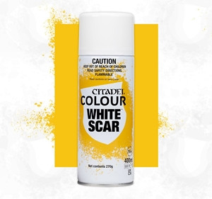 White Scar/Citadel Spray Paint | Lock & Key Guild