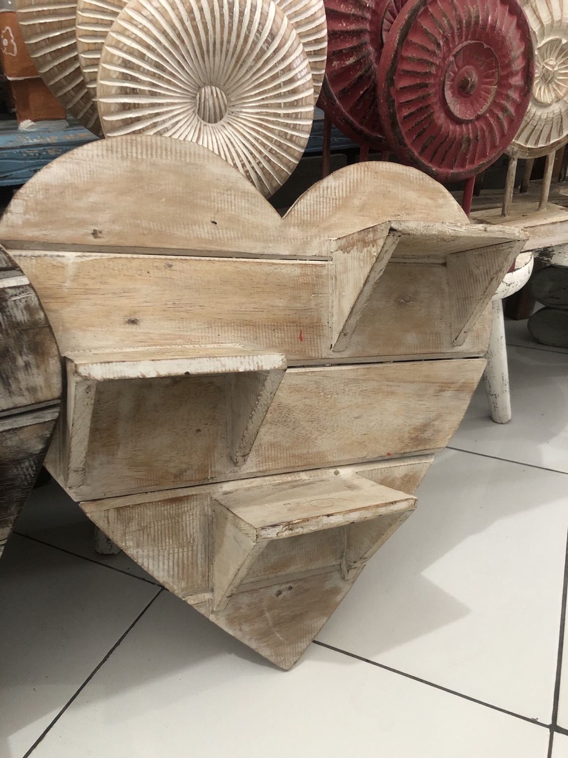 Wooden love rack
