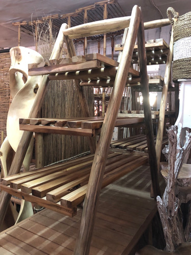 Wooden Pyramid Racks | bali pro sourcing