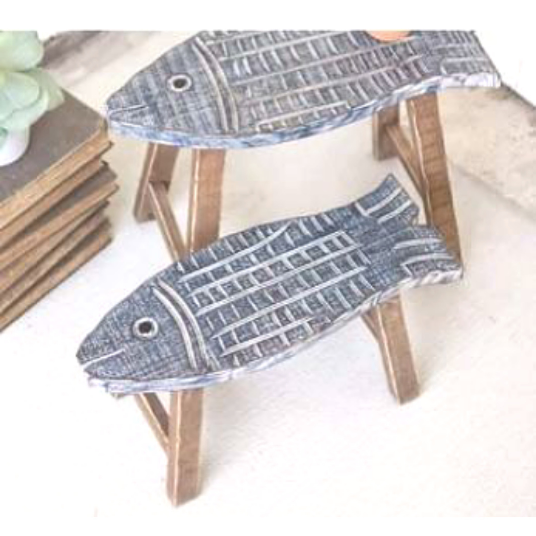 Wooden Fish Stool