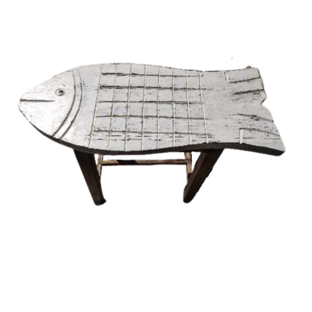 Wooden Fish Stool