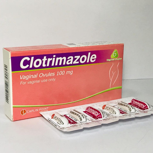 CLOTRIMAZOLE VAGINAL OVULES 100MG BOX OF 6 | Med Imports