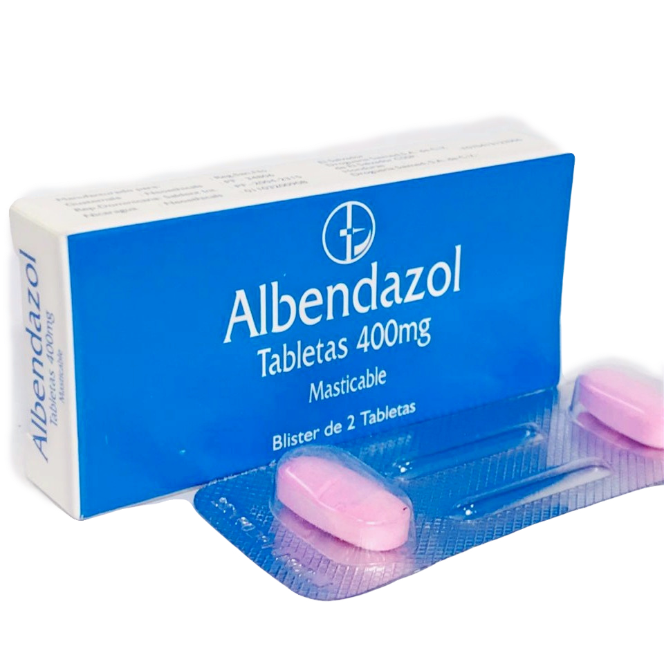 ALBENDAZOL 400MG X 2 TABS | Med Imports