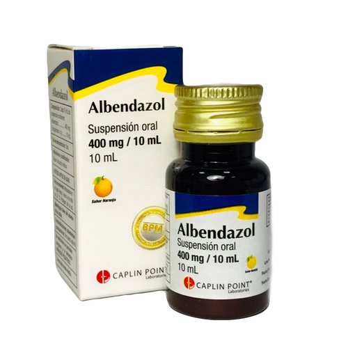 ALBENDAZOLE 400MG SUSPENSION 10ML | Med Imports