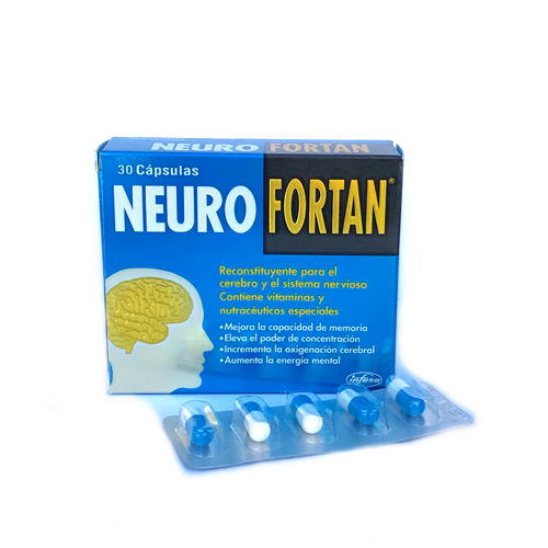 NEUROFORTAN BOX OF 30 CAPS | medimportsbz