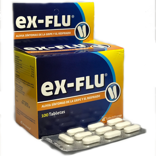 EX-FLU Tab B10 BOX OF 100 | Med Imports