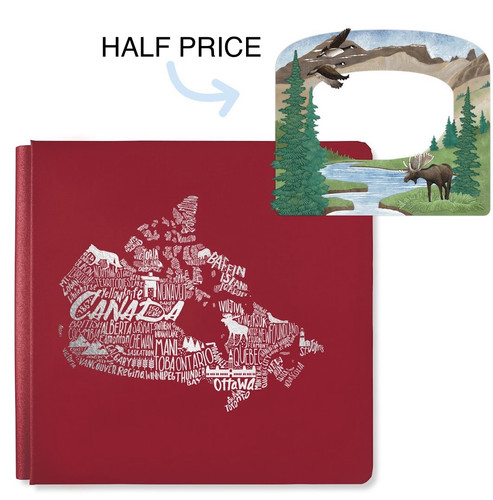 Canadian Ruby 12x12 Album Cover | cmscrapbooking
