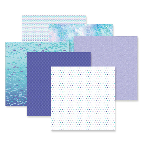 Mermaid Cove Paper Pack (12/pk) | cmscrapbooking