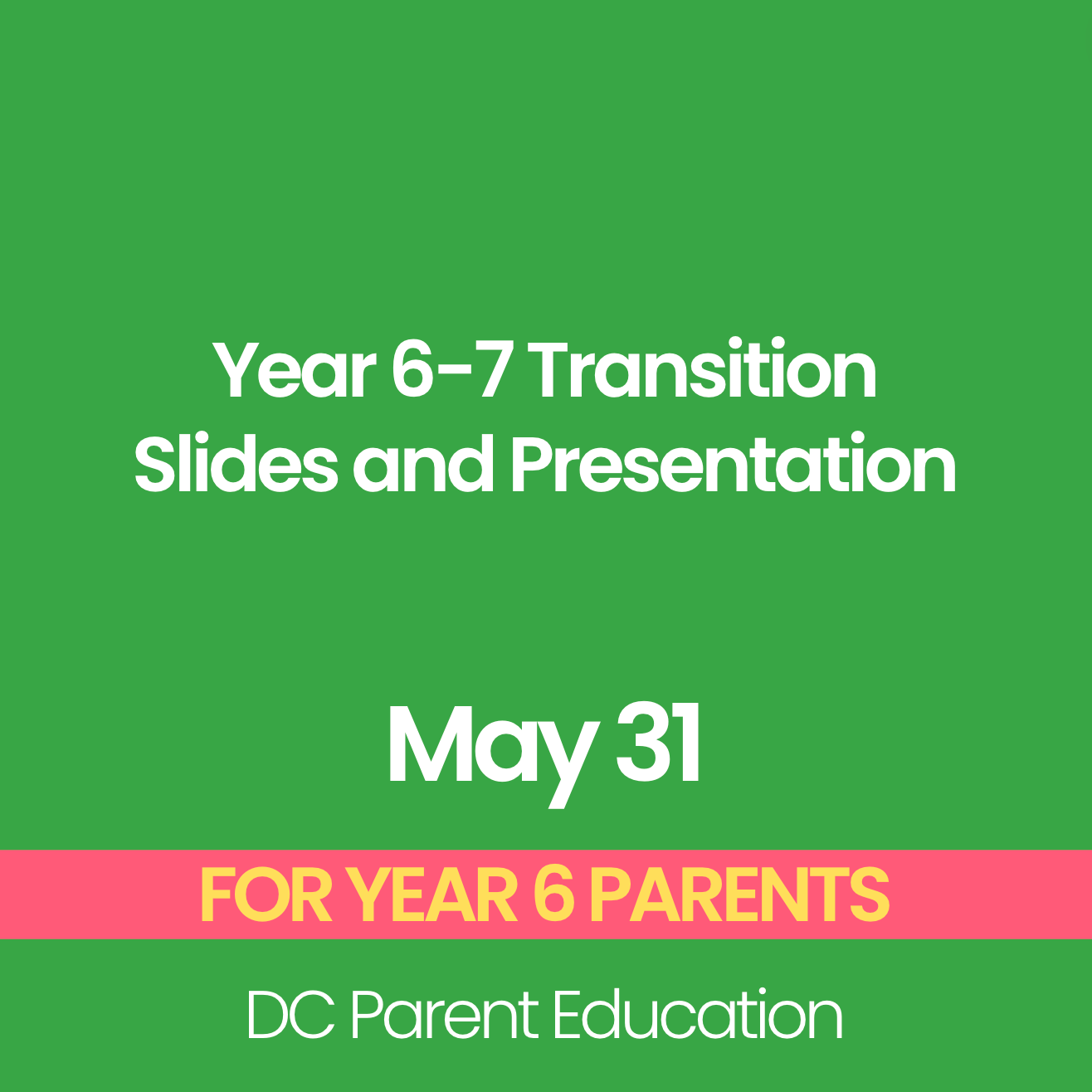 Year 6 Transition Day