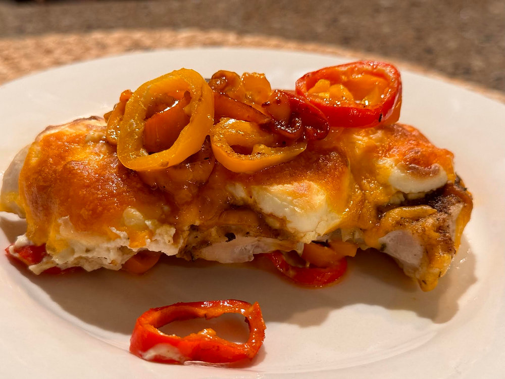 Mini bell peppers and cream cheese add just the right spice and creamy ...