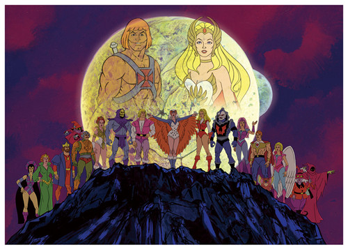 A2 POSTER - Filmation HEROES & VILLAINS | hemansherashop