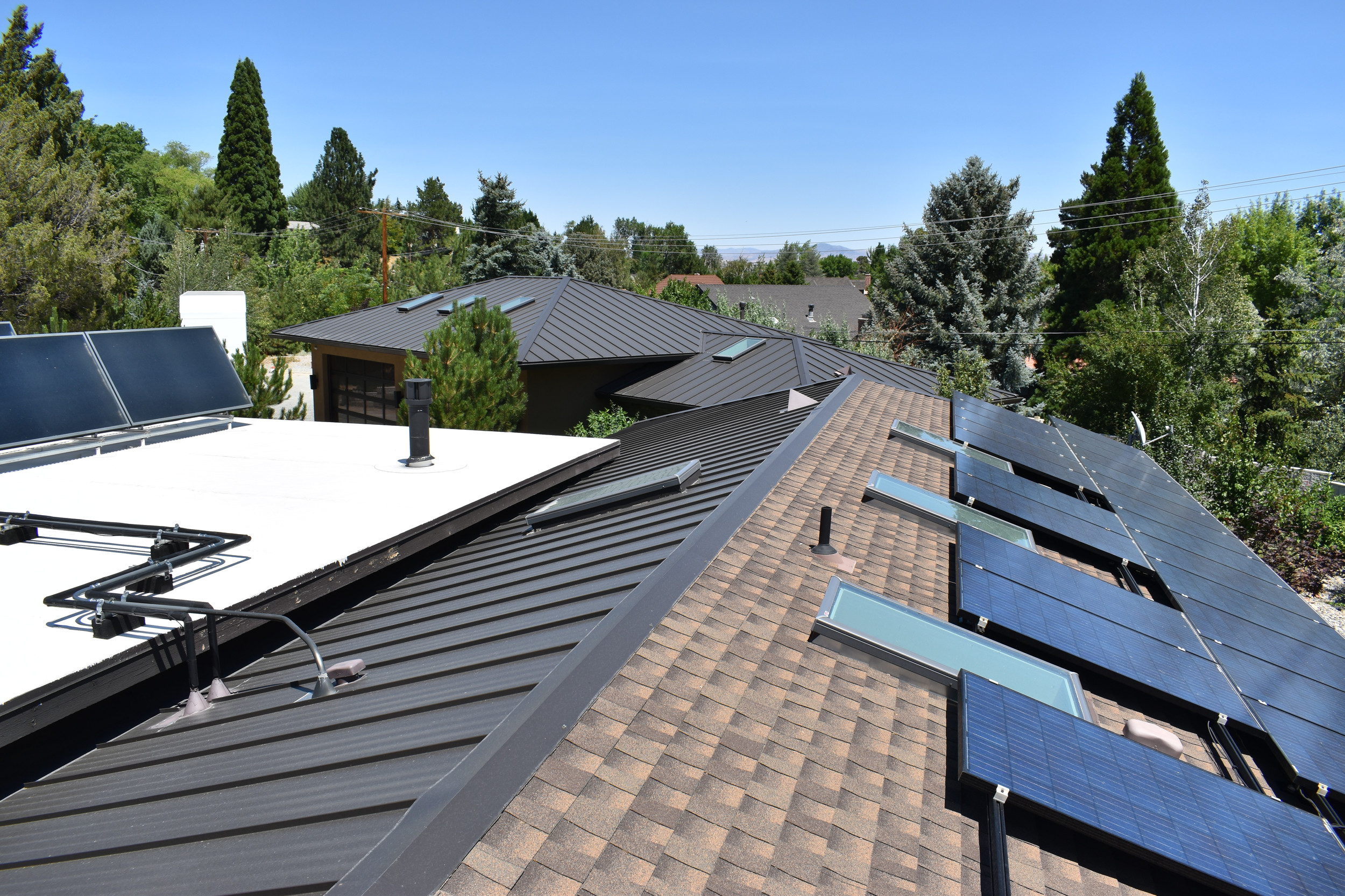 Complex Metal/Composite Roof System | Projects | Sammler Roofing