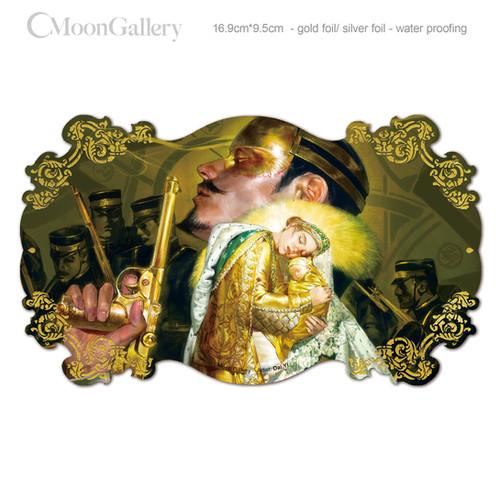 Golden Kamuy | Tokushirō Tsurumi Waterproof Gold Foil Sticker | CMoon ...