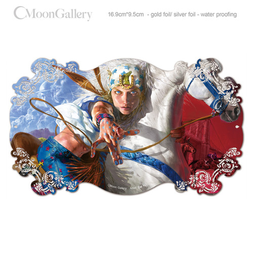 SBR | Johnny Joestar Waterproof Silver Foil Sticker | CMoon Gallery