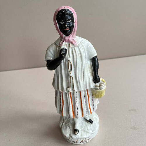 Rare 19thc. Staffordshire titled Aunt Cloe Ref # 4899 | castle-antiques