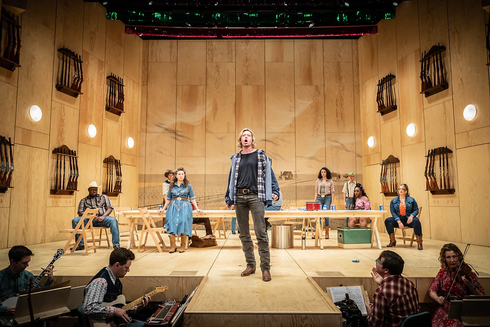 Oklahoma at Wyndham's Theatre - Powerful voices and subtle sensuality ...