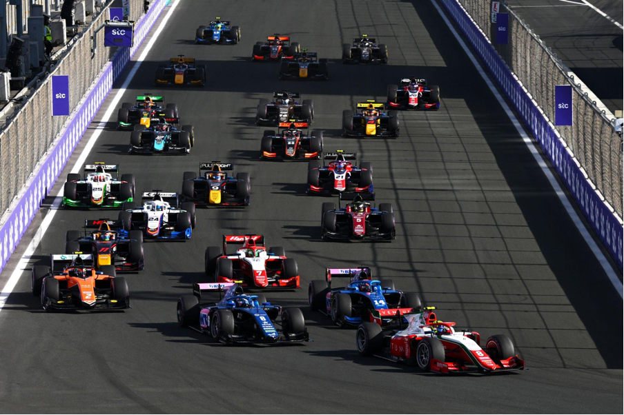 Heartbreak for Martins and Celebrations for Vesti: F2 Feature Race Overview