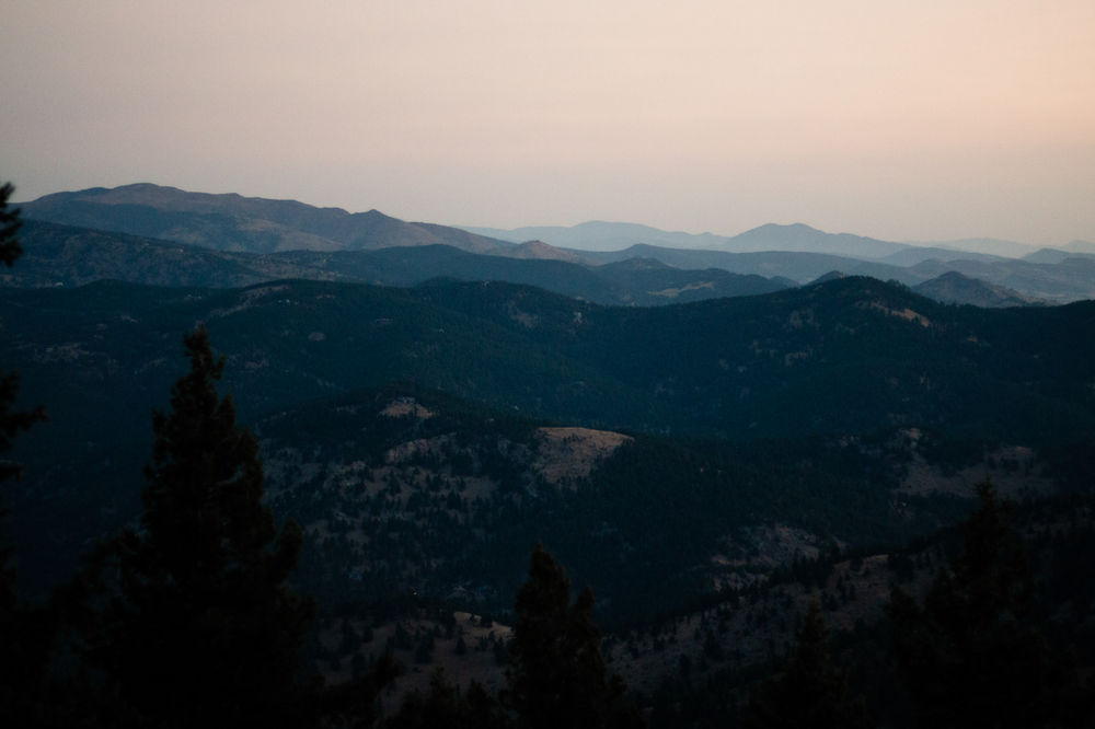 Catching Sunrise at the Lost Gulch Overlook in Boulder, Colorado