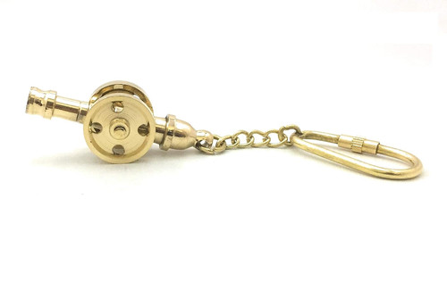Solid Brass Canon Keychain | AlfaIndustriesIndia