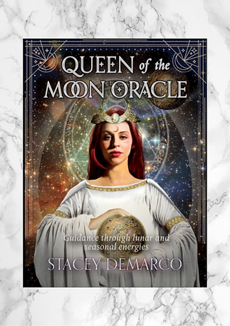 Queen of the Moon Oracle Cards: Guidance through lunar and seasonal ...