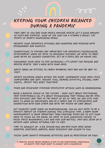 Keeping Your Children Balanced During A Pandemic | website