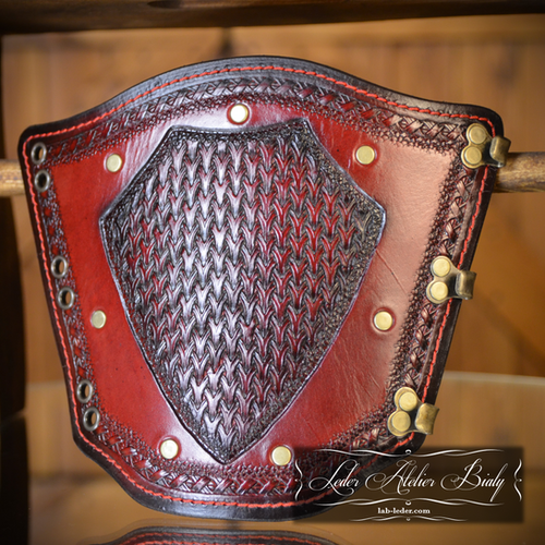 Armschutz "Shield" | Leder Atelier Bialy