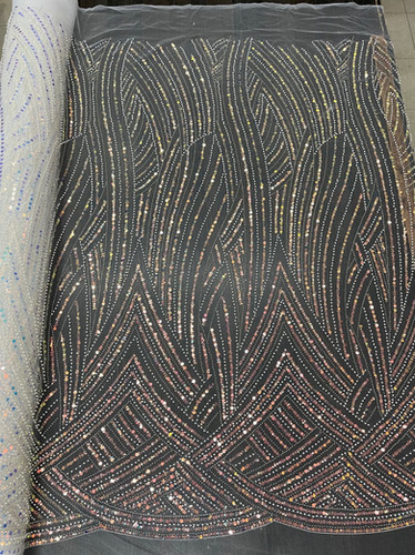 TUL BORDADO BLANCO TORNASOL | favitelas