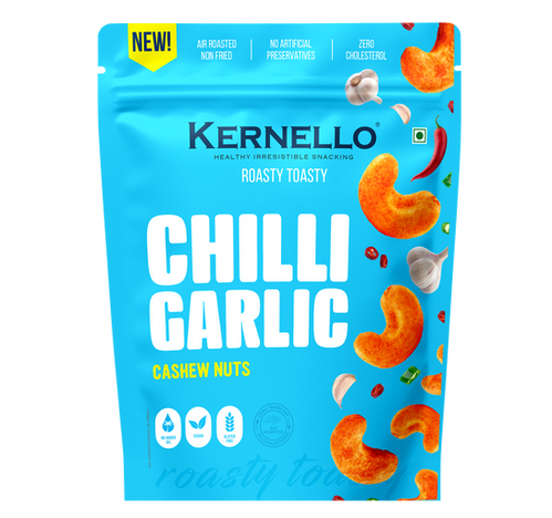 KERNELLO Chilli Garlic Nuts (100g) | KERNELLO