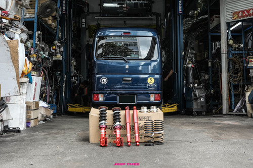 Suzuki Every Tanabe Sustec Pro CR Suspension | Jeep Chee Garage