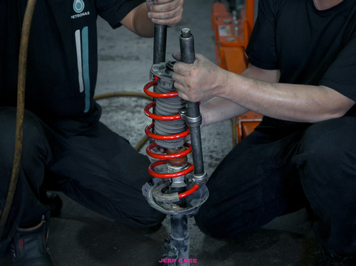 Toyota Mark X Tanabe NF210 Coilsprings | Jeep Chee Garage