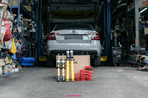 Skoda Octavia MTS Technik Coilover Kits/ Suspension System | Jeep Chee ...