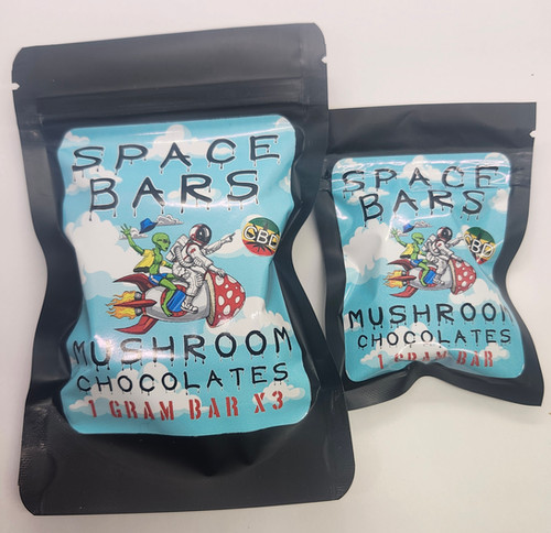 Space Bars Mushroom Chocolates | Valley Chronic