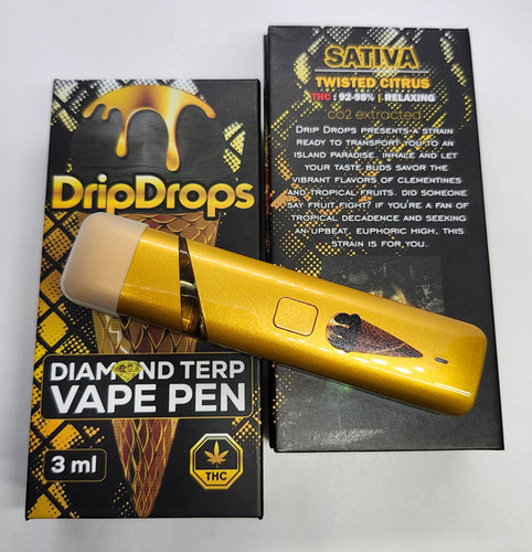 Drip Drops Diamond Terp Pen | Valley Chronic