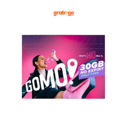 GOMO Sim (30GB No Expiry) | Grab N Go Bar