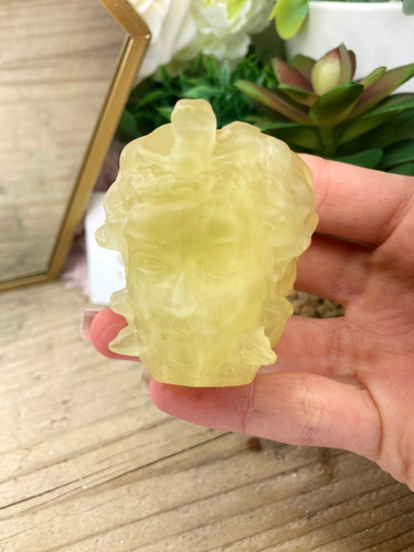 Lemon Quartz Medusa | Crystal Studio UK