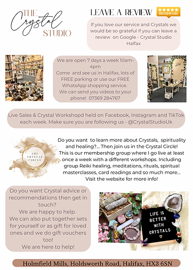 Crystal Studio UK | Crystals | Crystal Healing Workshops Halifax, UK ...