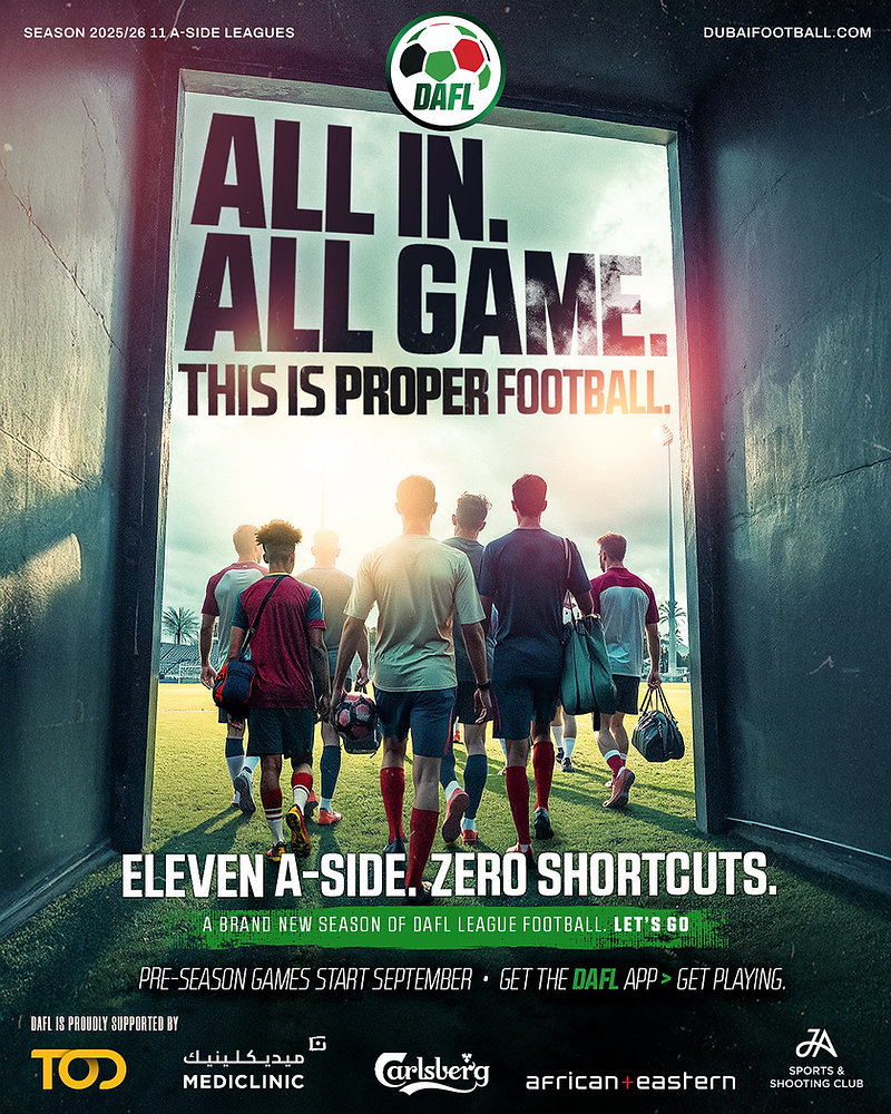 DAFL Elevens - All In. All Game. This is Proper Football.