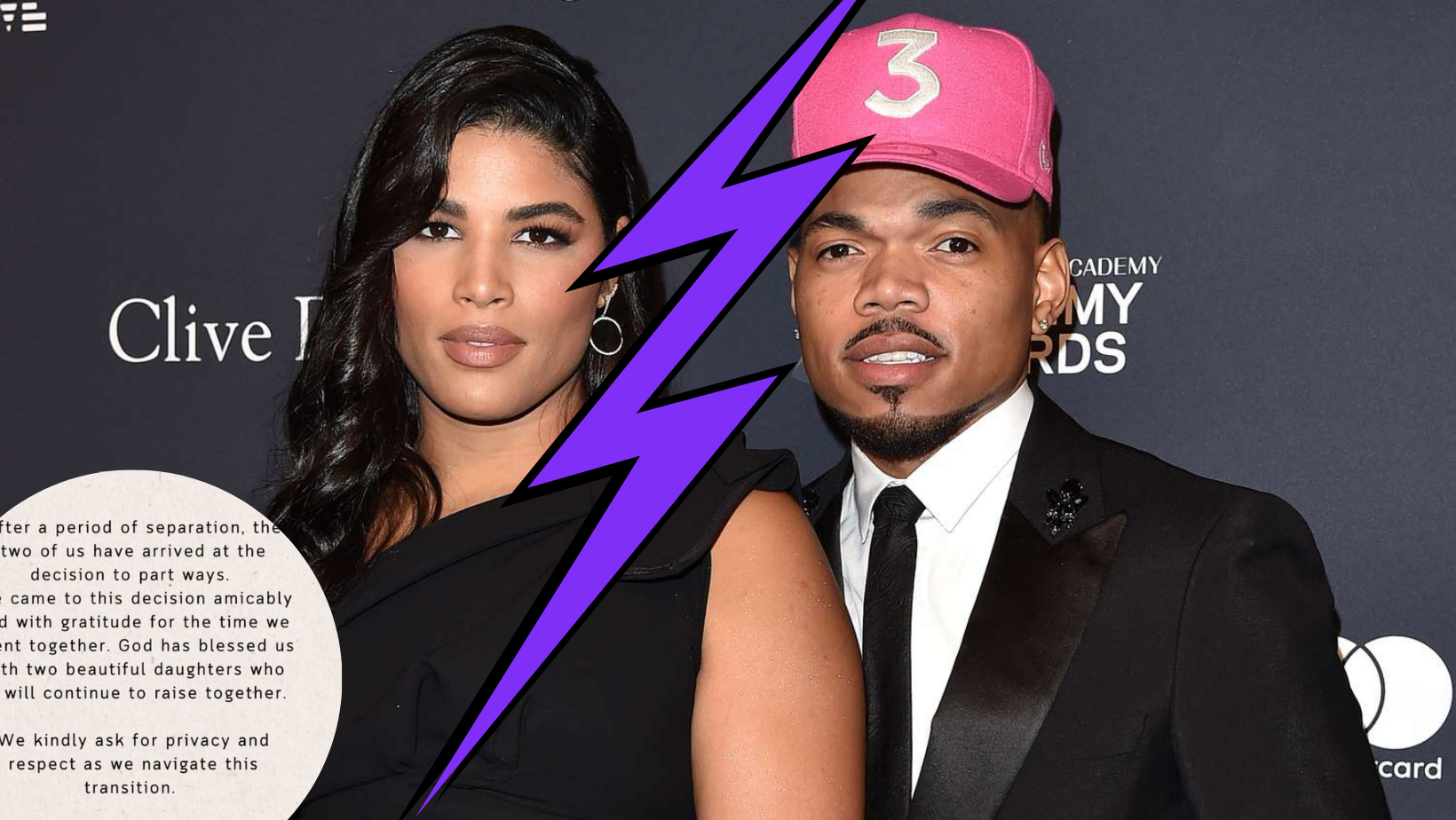 Chance The Rapper and Wife Kirsten Corley Announce Divorce After Five ...