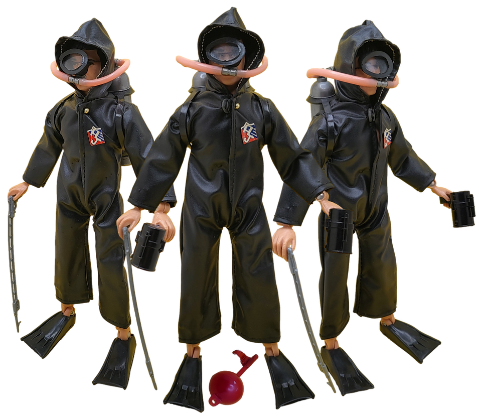 The Mego Guy | Action Jackson Military Outfits