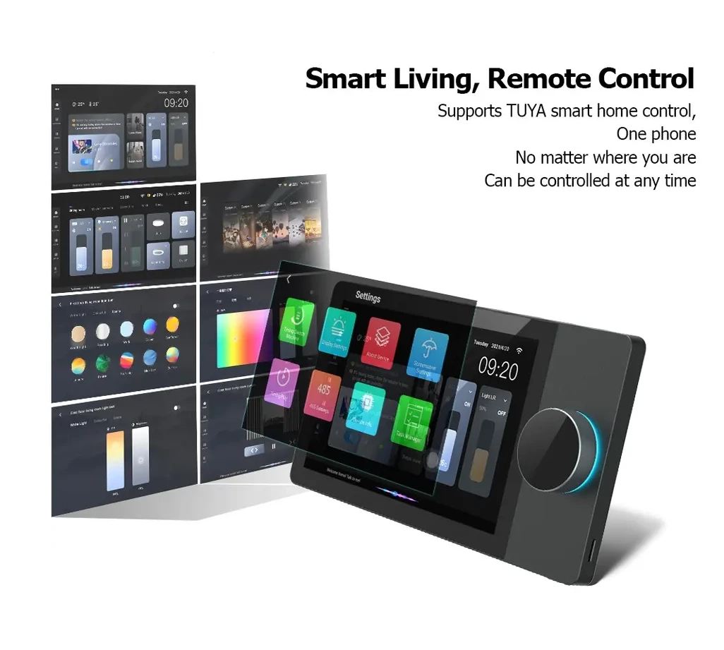 Tuya 8 inch Control Panel with Amplifier | Teknetic | Egypt