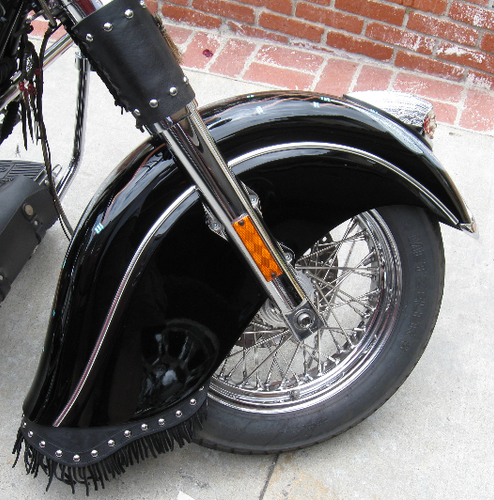 Mud Flaps: Indian/Kawasaki Drifter | Frank's Leather