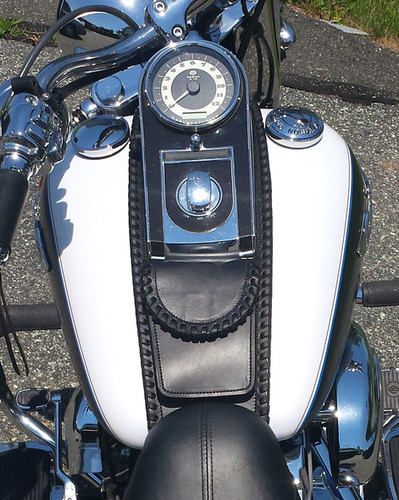 Tank Bib: HD Medium Softail | Frank's Leather