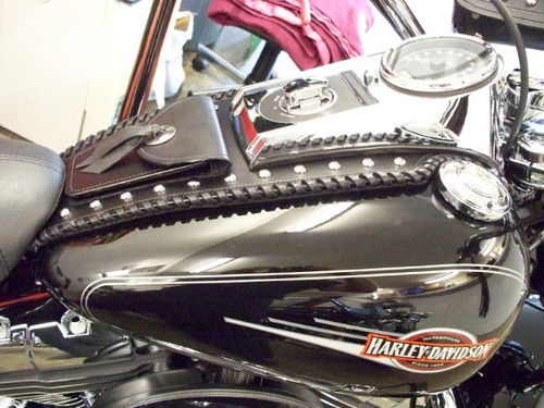 Tank Bib: HD Large Softail | Frank's Leather