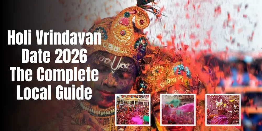 holi dates in vrindavan