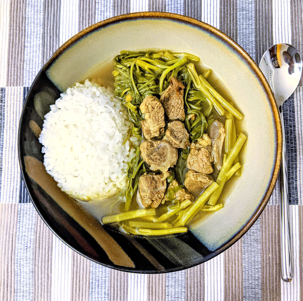 Cambodian Sour Beef Soup (Salaw Machu Kroeung)
